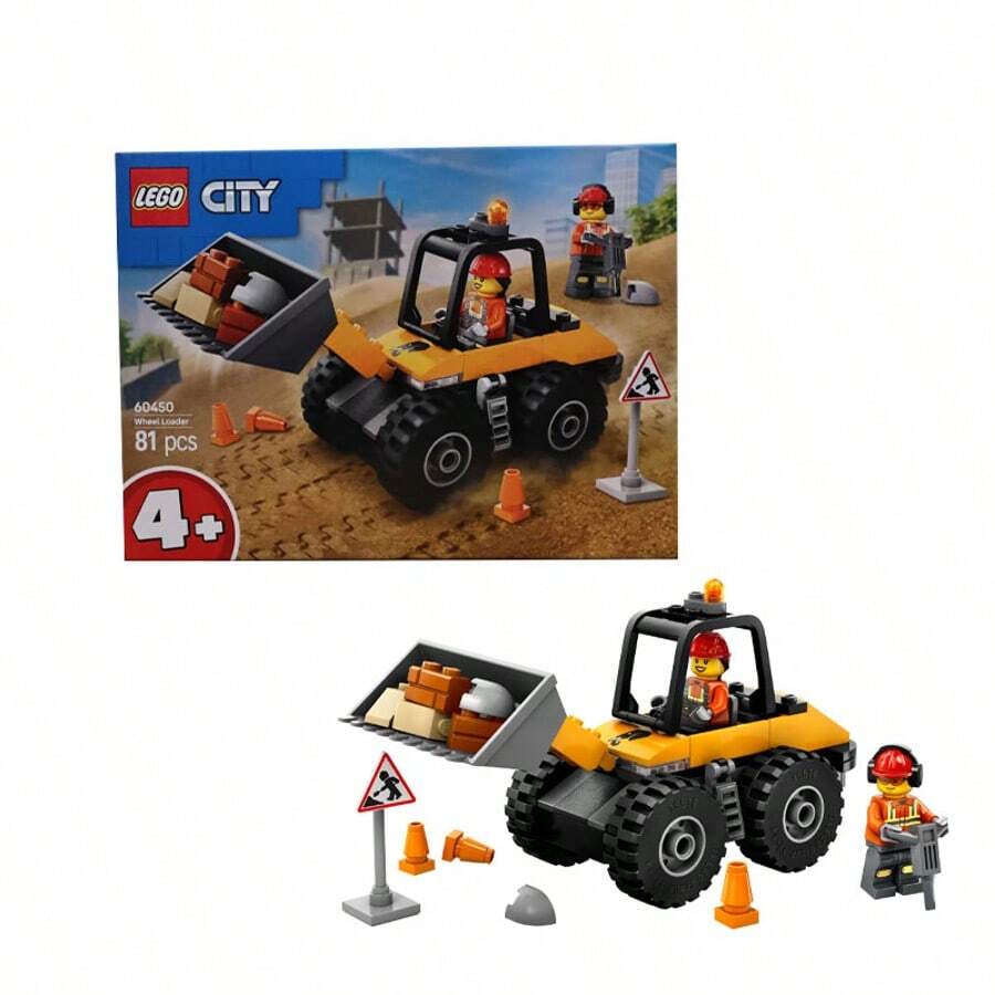 LEGO 60450 Yellow Wheel Loader City Series 2025 New Kidsren's ...