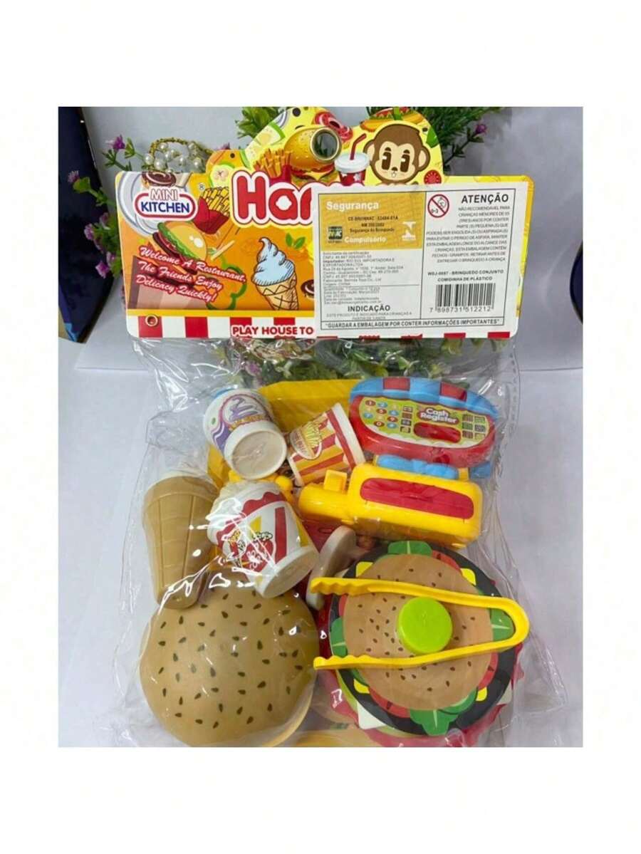 Mini Kitchen Kit Kids Toy - Fast Food Burger for Sale Australia| New ...
