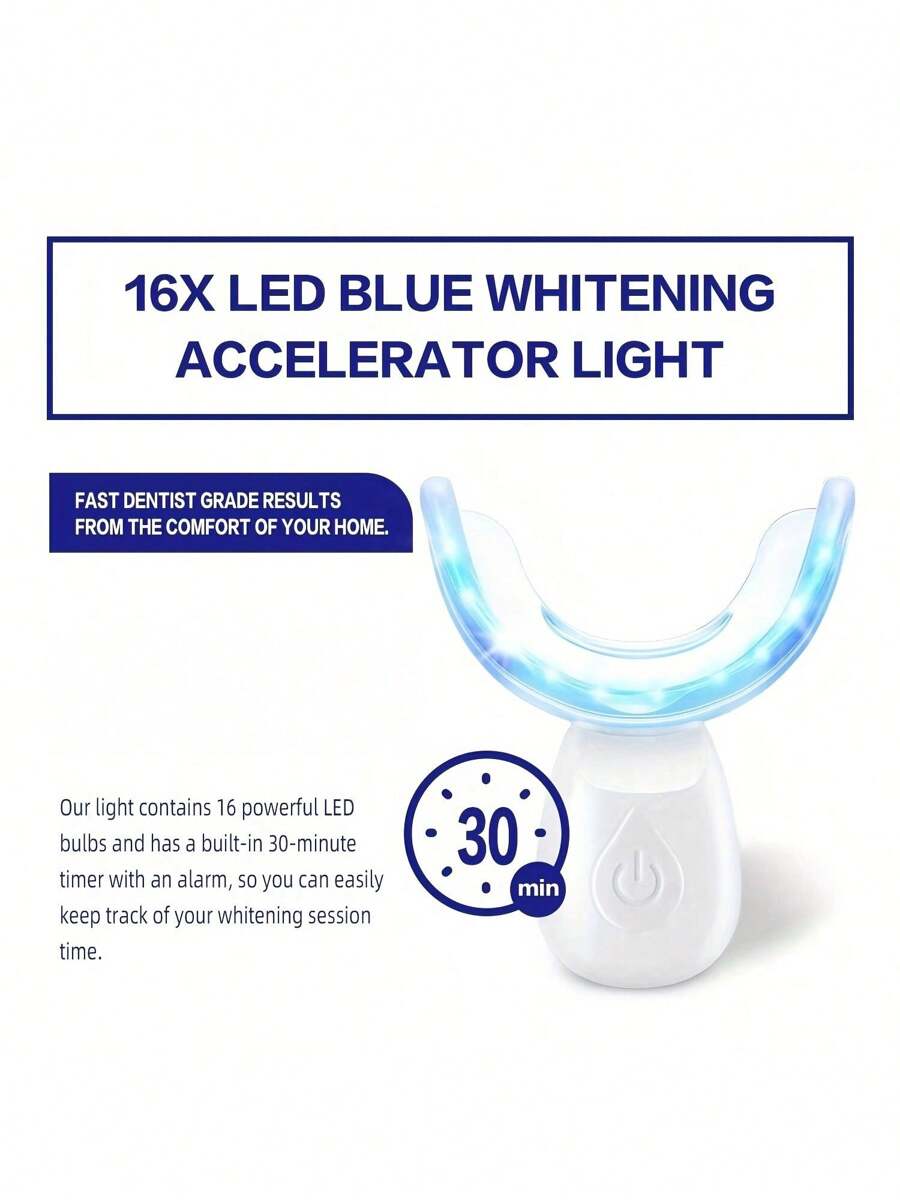 Teeth Whitening Accelerator Light With Powerful LED, Home Use Personal ...