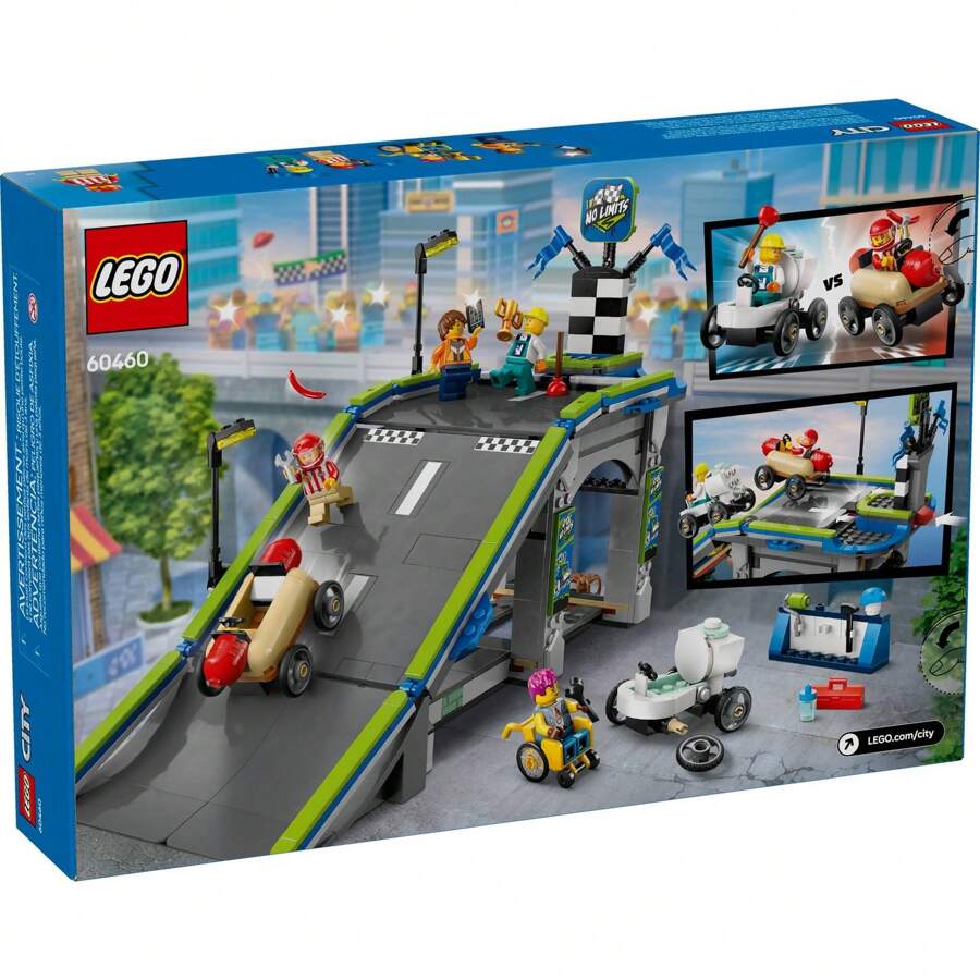 LEGO Lego 60460 Challenge Extreme: Racing Racket Slope City Series 2025 ...