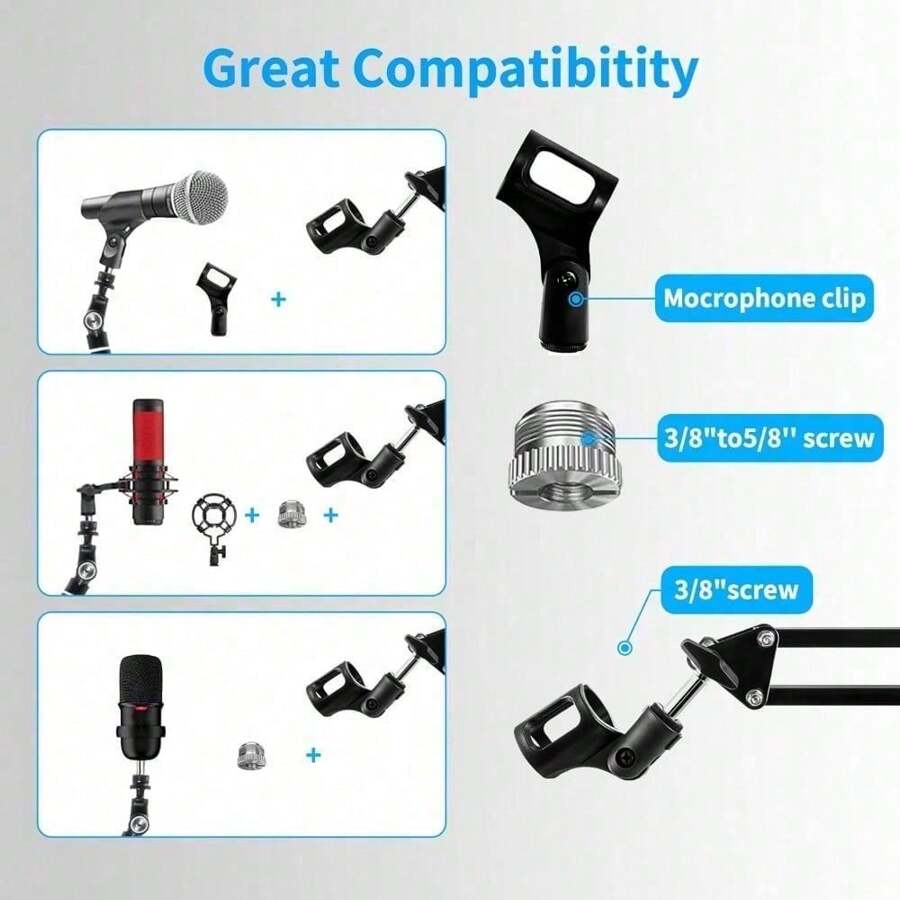 QuadCast Boom Arm, Mic Arm Microphone Arm For HyperX QuadCast SoloCast ... QuadCast Boom Arm, Mic Arm Microphone Arm For HyperX QuadCast SoloCast ...