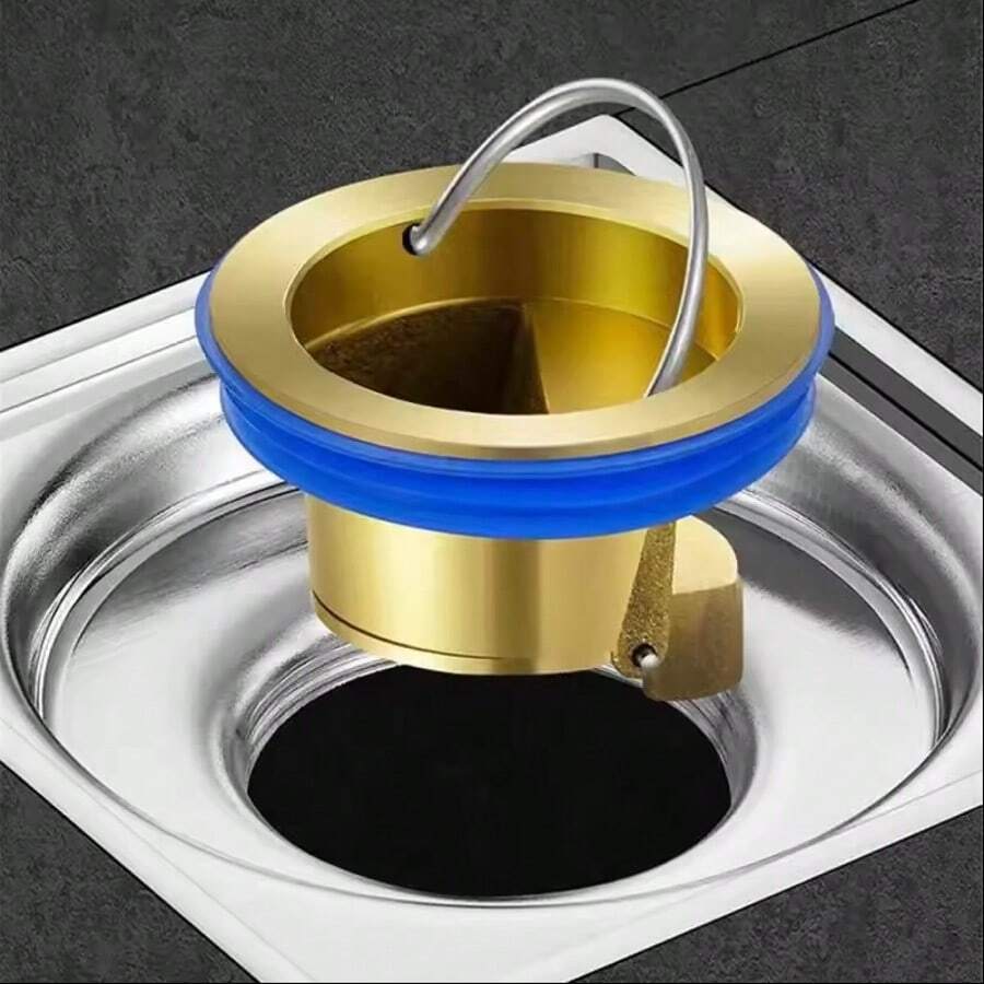 All-Copper Floor Drain Core Floor Shower Drain Stopper Insectproof Anti ...