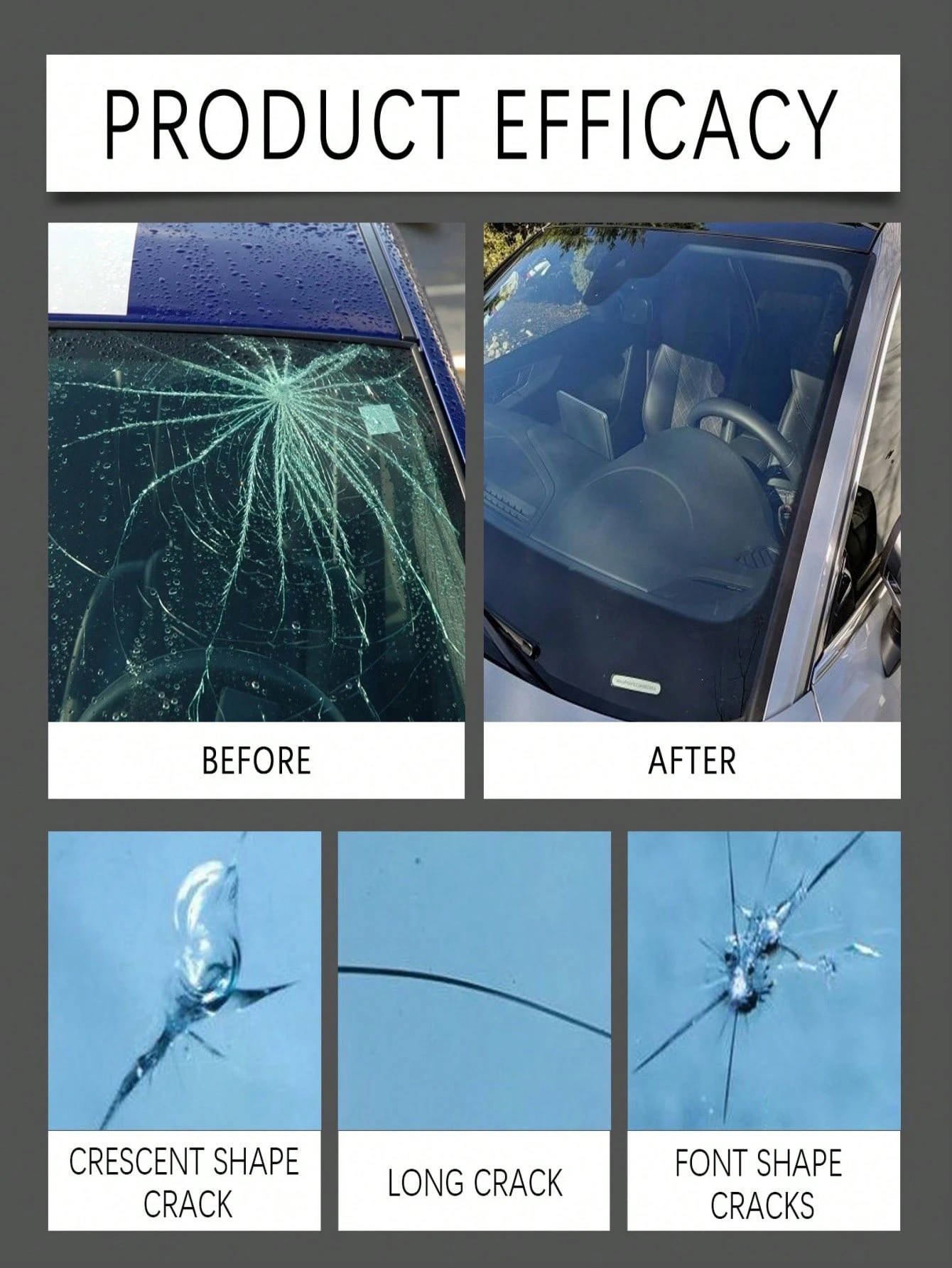 Windshield Repair Kit - Glass Crack Glue | SHEIN South Africa