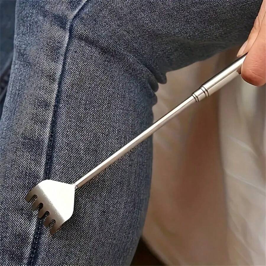 [Travel Friendly] Stainless Steel Retractable Back Scratcher - 19.69 ...