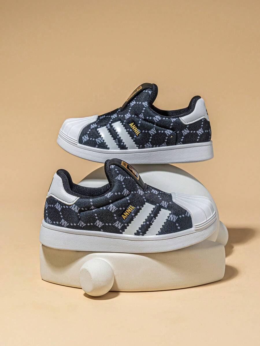 Annil Children's Shoes Boys Girls Shell Head Board Shoes Sneakers Shoes ...