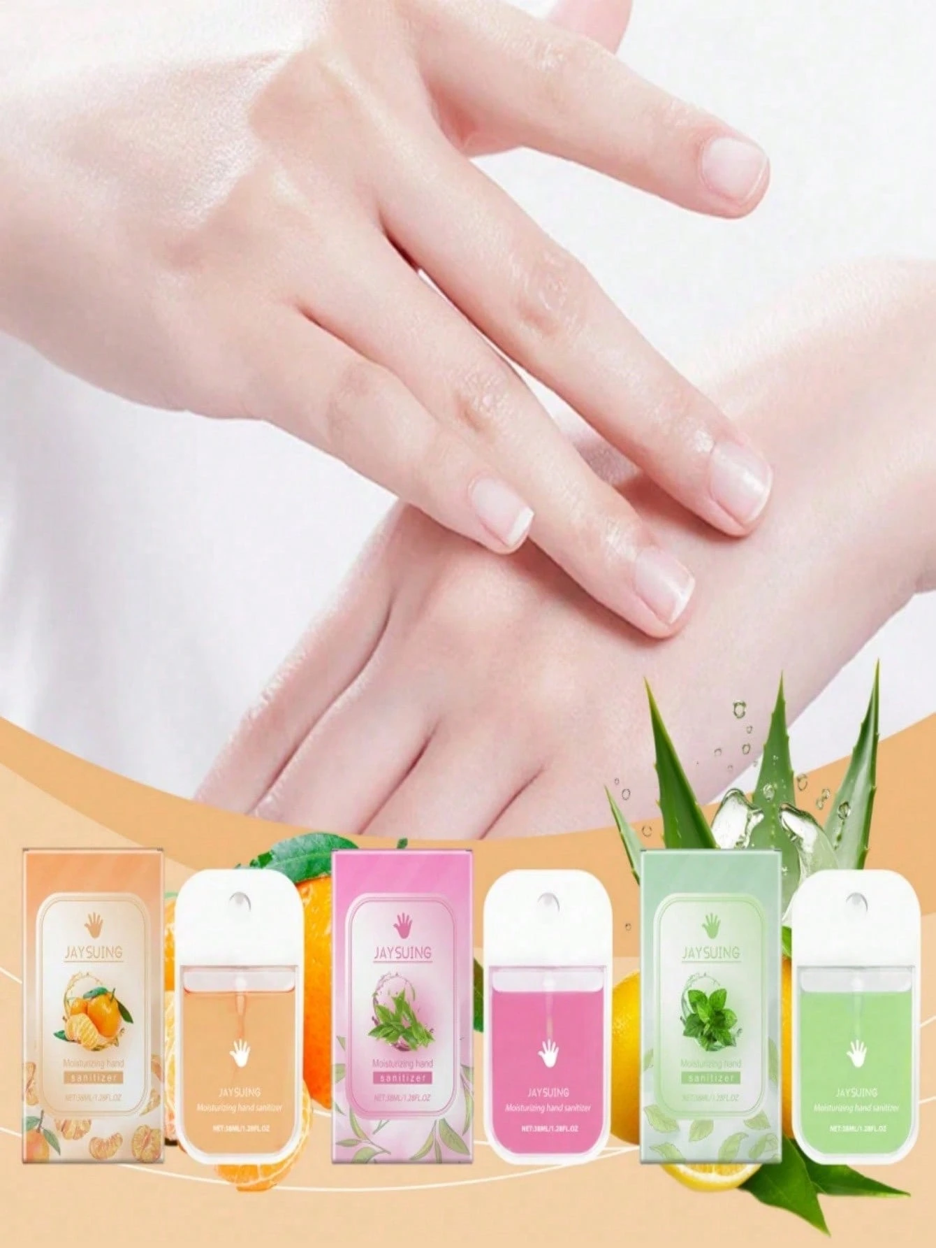 Portable Hand Sanitizer Spray, Gentle Cleansing For Clean Hands On The ...