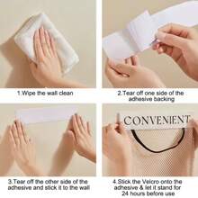 1pc Kitchen Garbage Bag Holder, Wall-Mounted Large Capacity Storage Bag ...