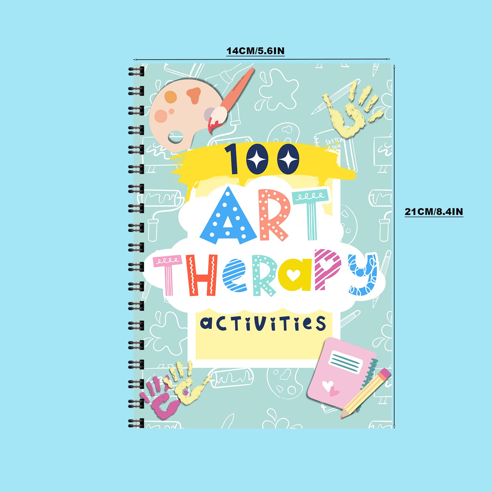 Creative Healing: 100 Art Therapy Worksheets, Social-Emotional Learning ...