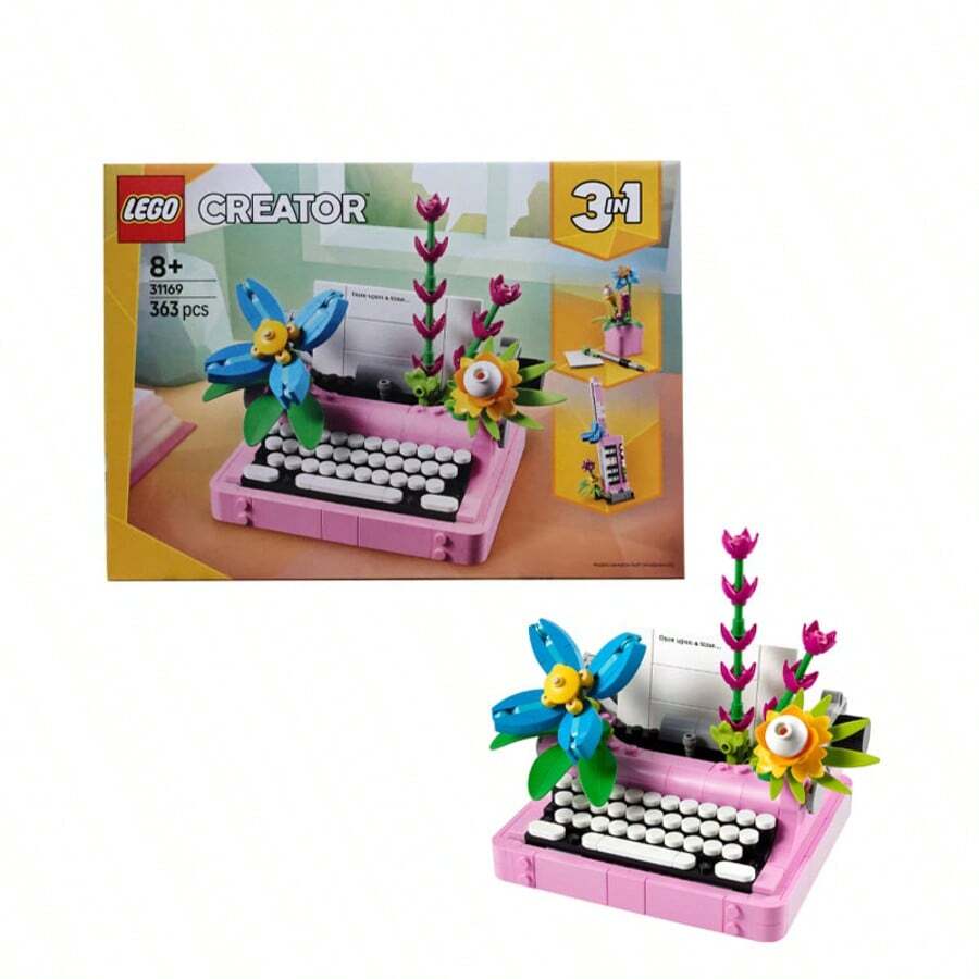 LEGO Lego 31169 Flower Typewriter Creative Variety Series 2025 אבני ...