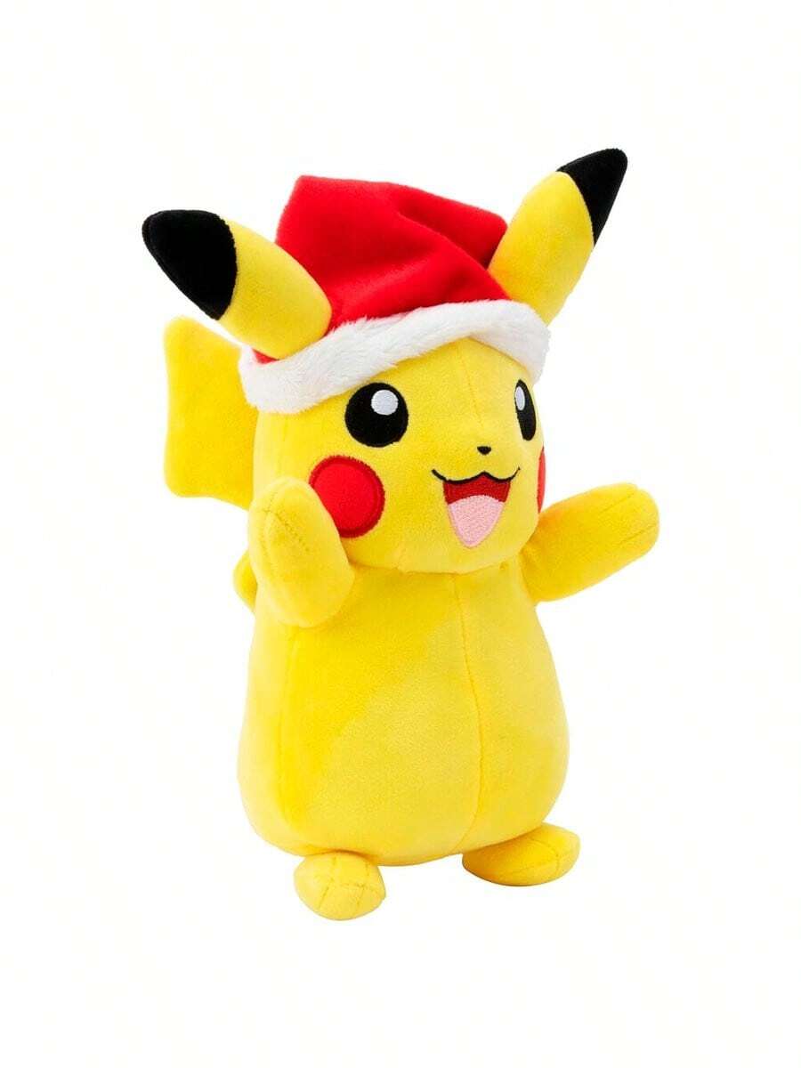 Jazwares Pokemon Natale Pikachu Peluche 20cm | SHEIN ITALIA