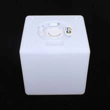 WANLECY Light Up LED Color Changing Stool Seat Chair Waterproof Bar ...