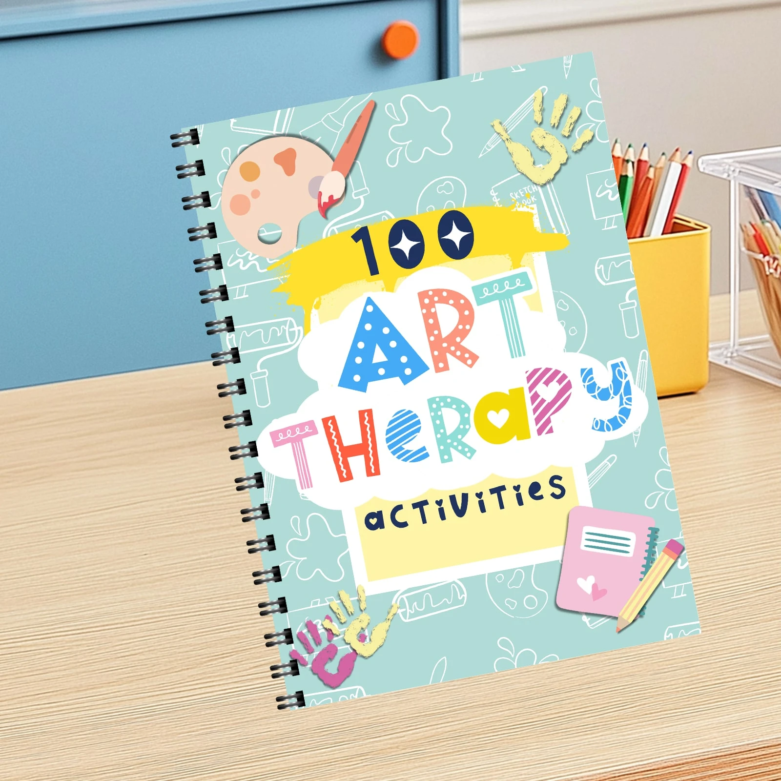 Creative Healing: 100 Art Therapy Worksheets, Social-Emotional Learning ...