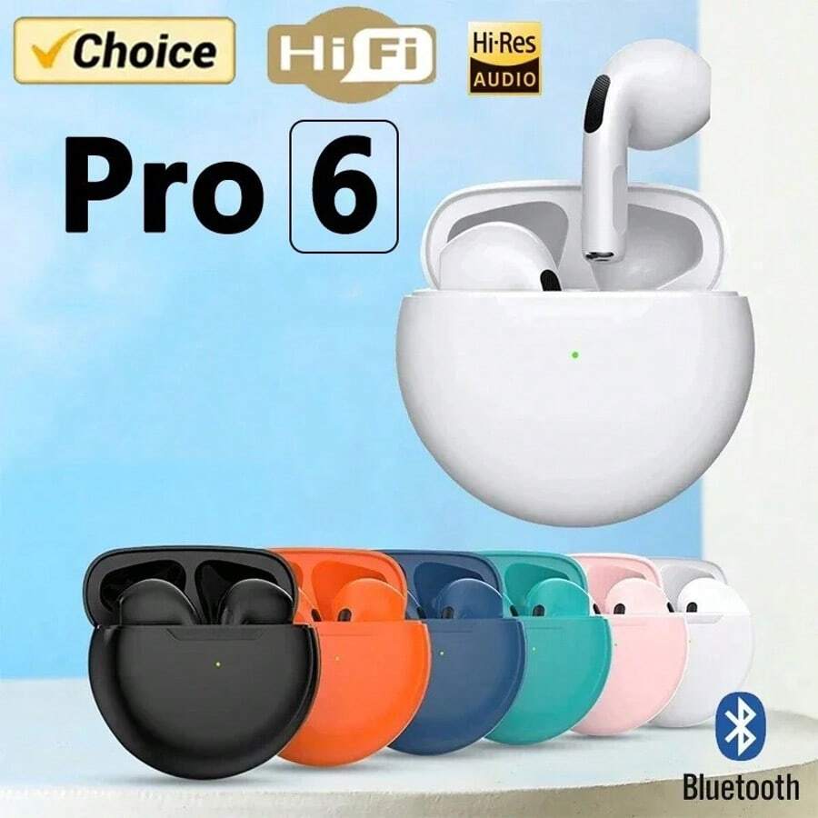 2025 Air Pro6 Bluetooth Kopfhörer TWS-Ohrhörer Bluetooth Kabellose Bluetooth Kopfhörer Pods ...
