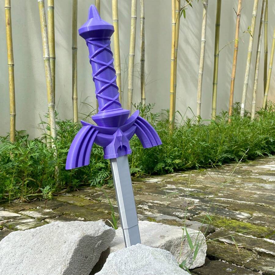 Épée légendaire d'anime de 84 cm, épée jouet rétractable 3D imprimée ...