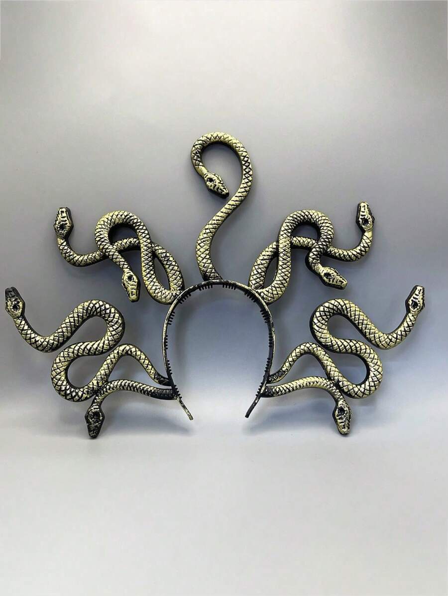 Classic Snake Woman Medusa Headband, Halloween Cosplay Photo Props ...