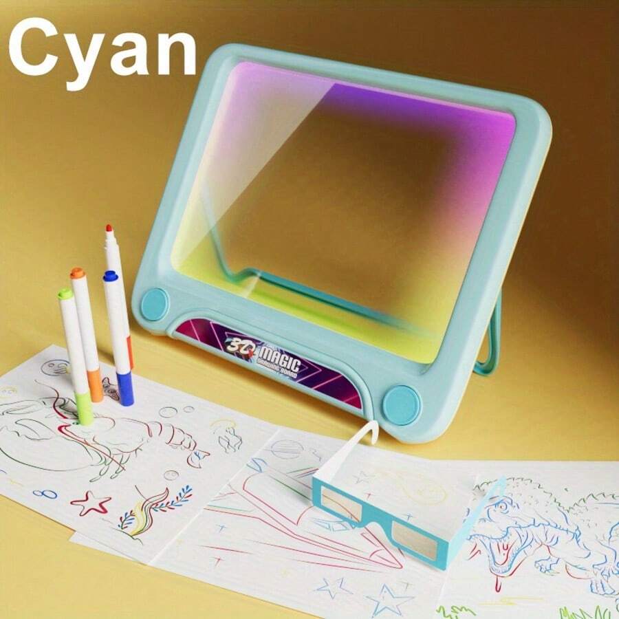 Trending 3D Fluorescent Drawing Board, Magical Luminous 3D Graffiti ...