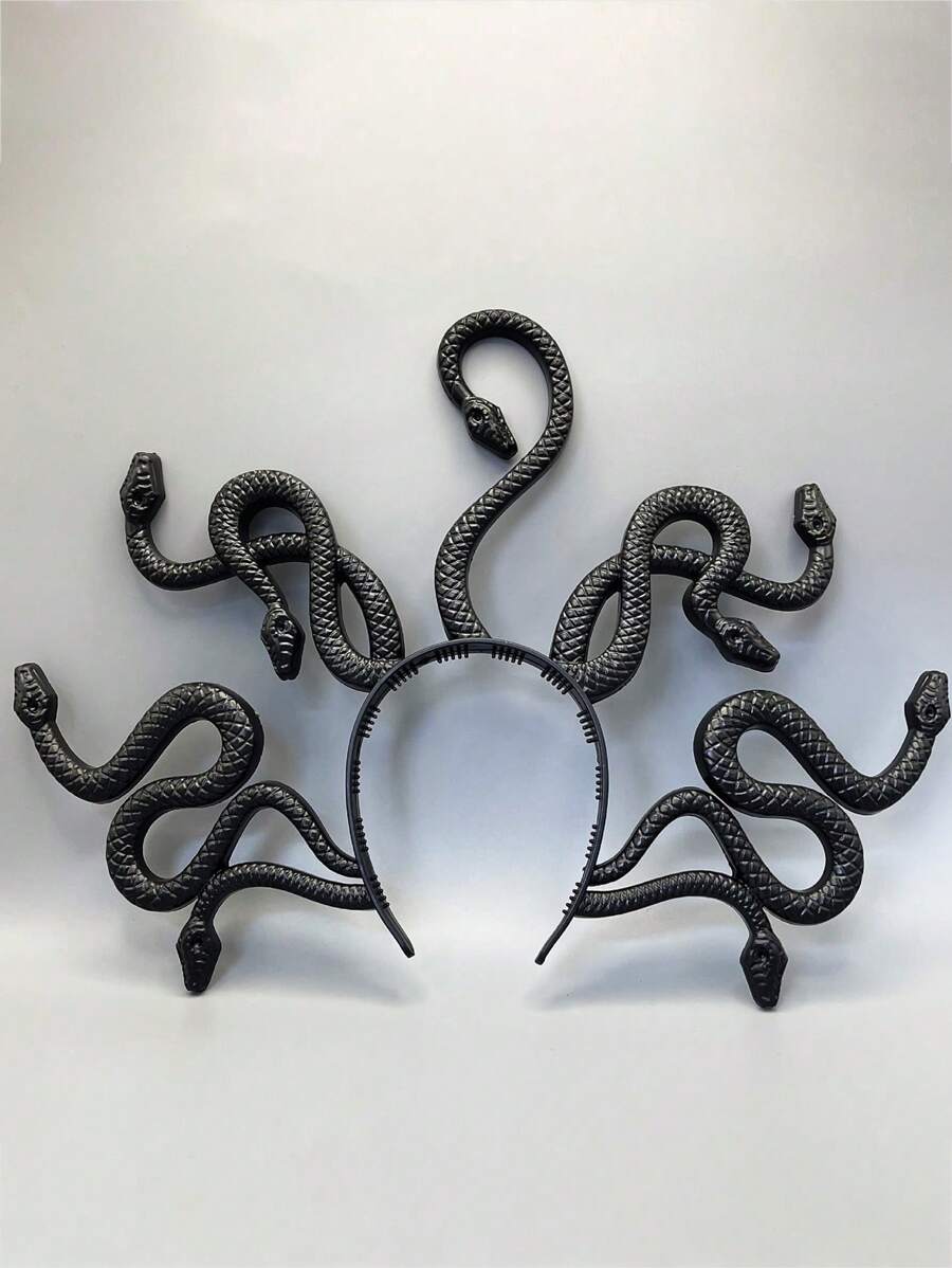 Classic Snake Woman Medusa Headband, Halloween Cosplay Photo Props ...