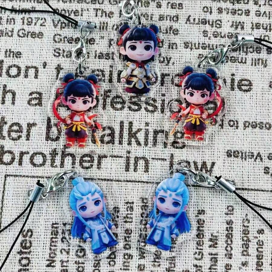 Nezha 2: The Chaos Lawbringer Movie Themed Pastry Snack, Cartoon Anime ...