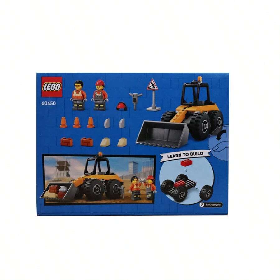 LEGO Lego 60450 Yellow Wheel Loader City Series 2025 New Kidsren's ...