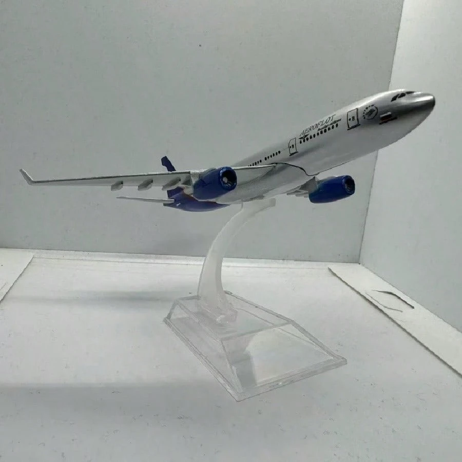 Static Model Airplane, Metal A330 Aircraft Model, Russian A330 Airliner ...
