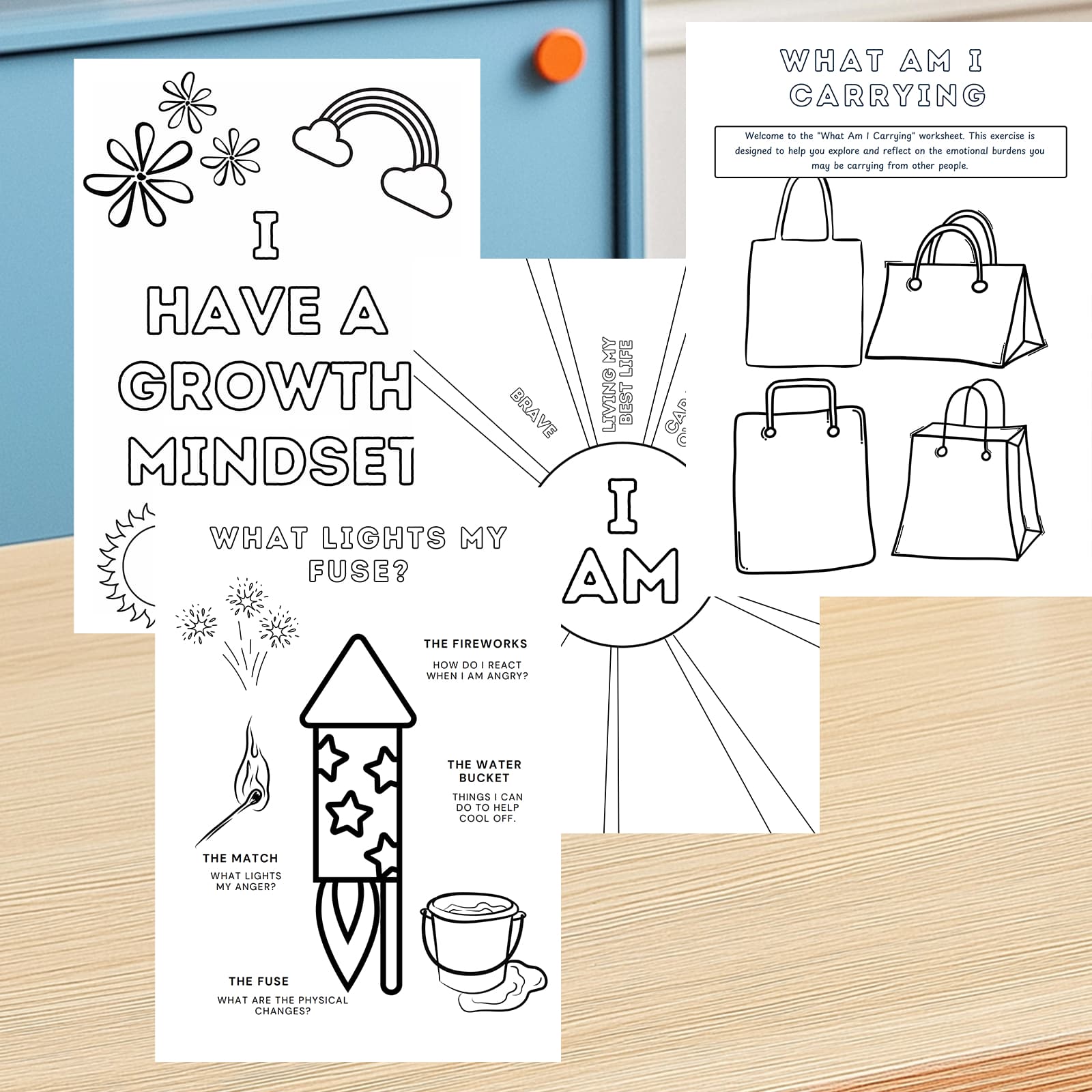 Creative Healing: 100 Art Therapy Worksheets, Social-Emotional Learning ...