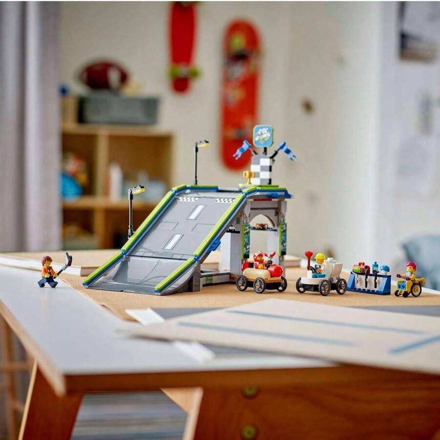 LEGO Lego 60460 Challenge Extreme: Racing Racket Slope City Series 2025 ...