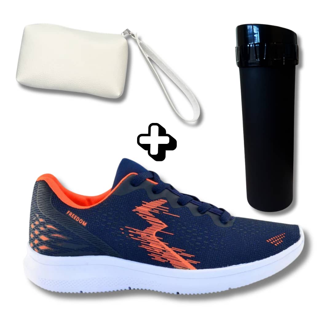 Men's Tennis Shoes For Intense Workouts And Walking + Wallet For Cards ...
