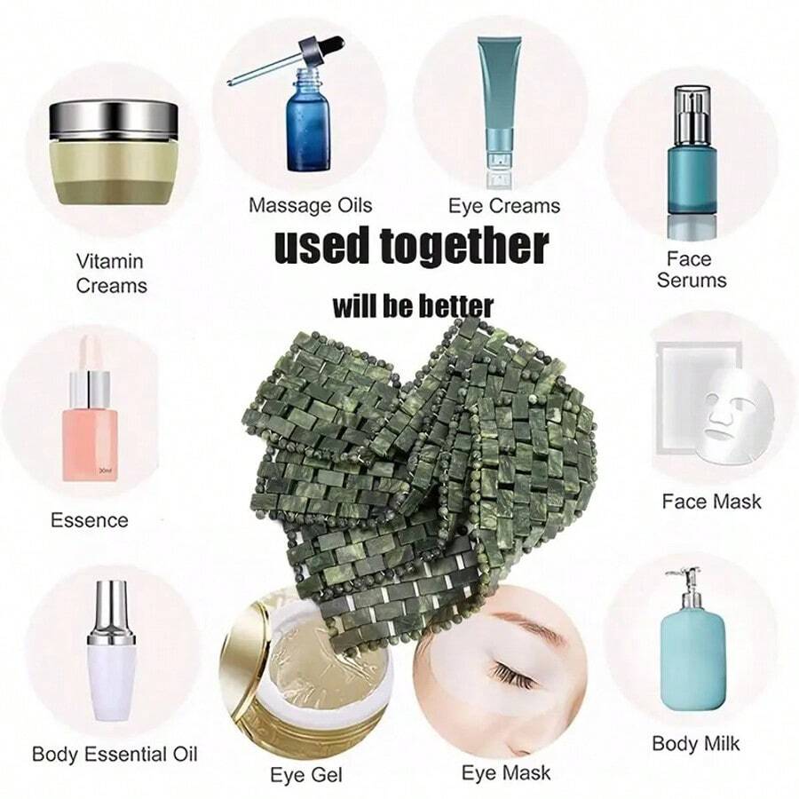 1 Eye Mask: Reusable Hot And Cold Compress Facial And Eye Care Eye Mask ...