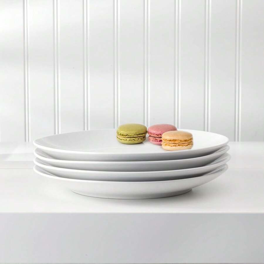 Essential Collection Porcelain Dinnerware And Serveware, 16 Piece ...