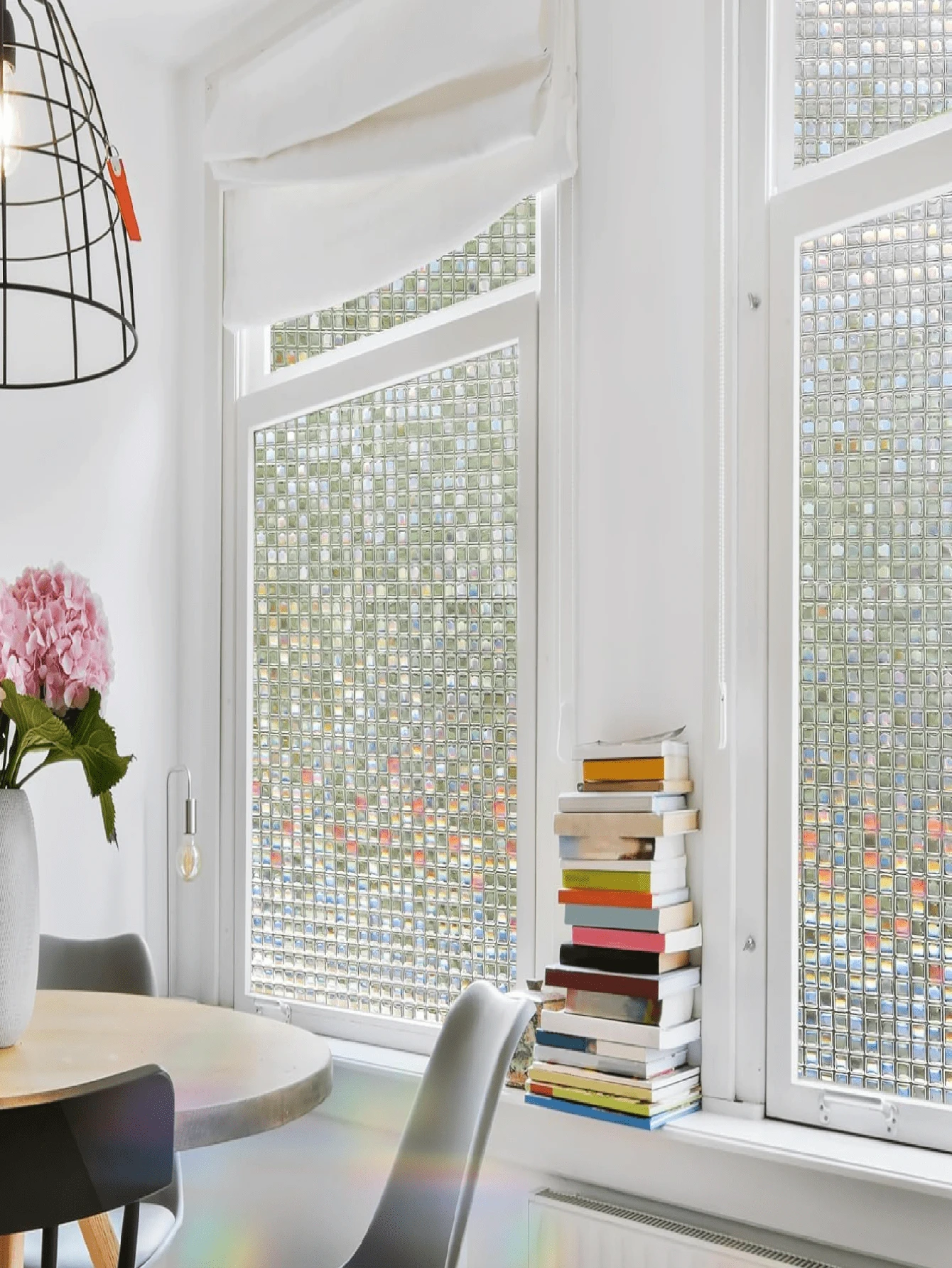 Window Film Static Cling Window Privacy Films Decorative Glass Vinyl ...