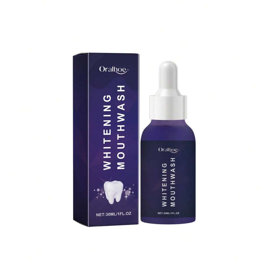 Oralhoe Purple Dental Mouthwash, Gentle Ingredients To Protect Teeth ...