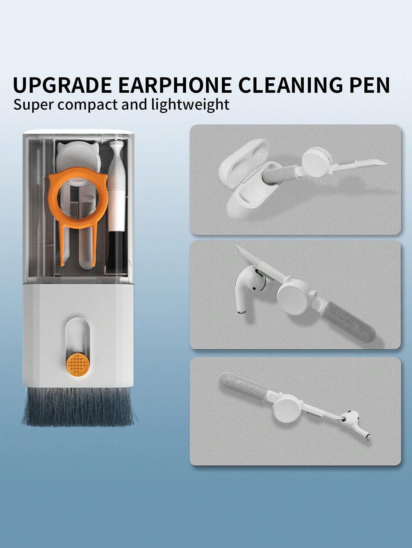 10-In-1 Multi-Functional Computer Cleaning Brush Kit - Includes ...