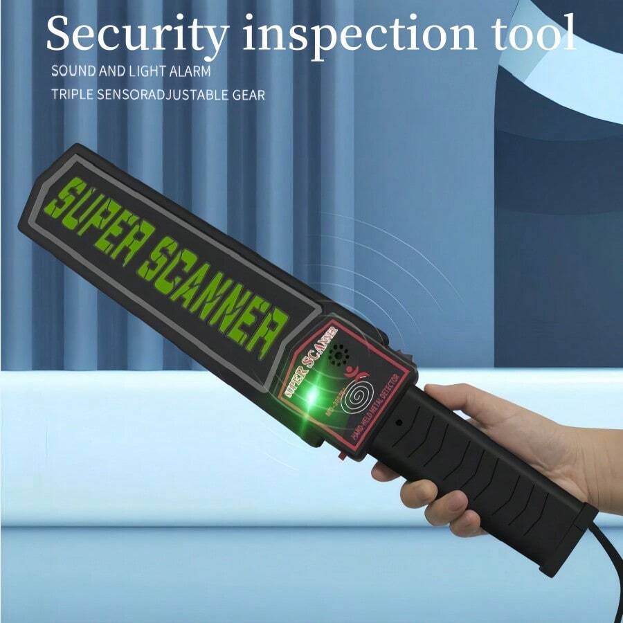 Handheld Metal Detector High Sensitivity Security Inspection Device For ...