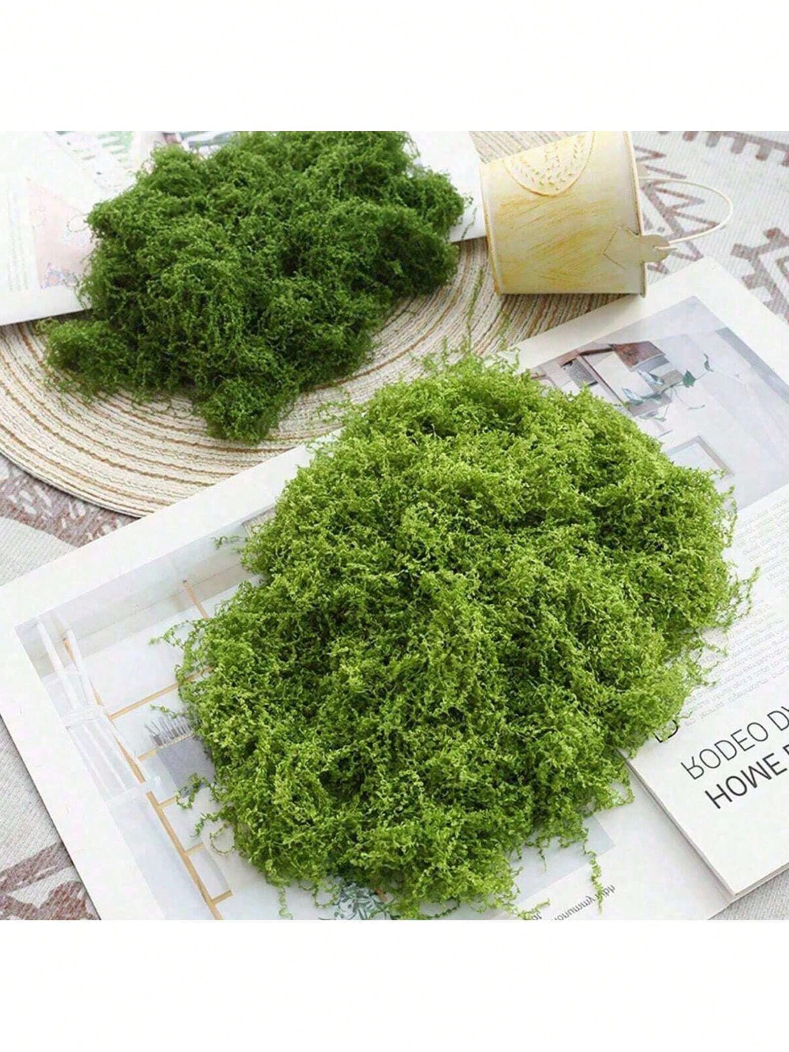 30g 50g 100g Musgo simulado, césped, musgo blanco, musgo artificial ...
