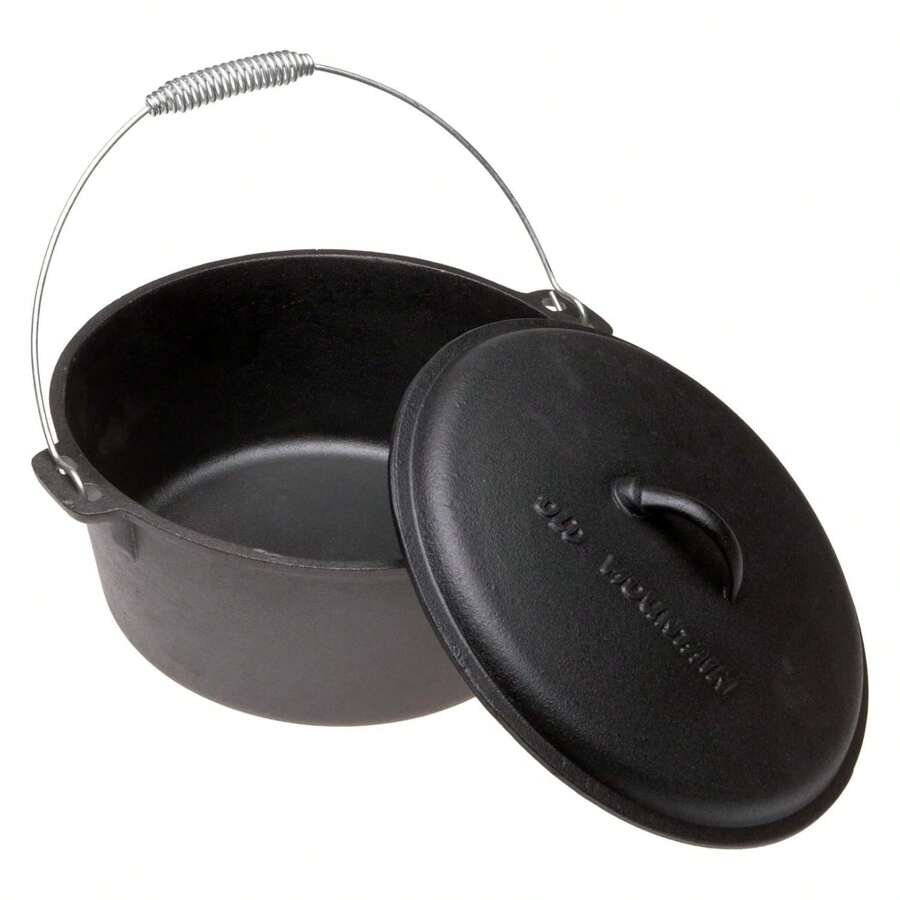 8 Quart Dutch Oven With Dome Lid And Spiral Bail Handle | SHEIN USA
