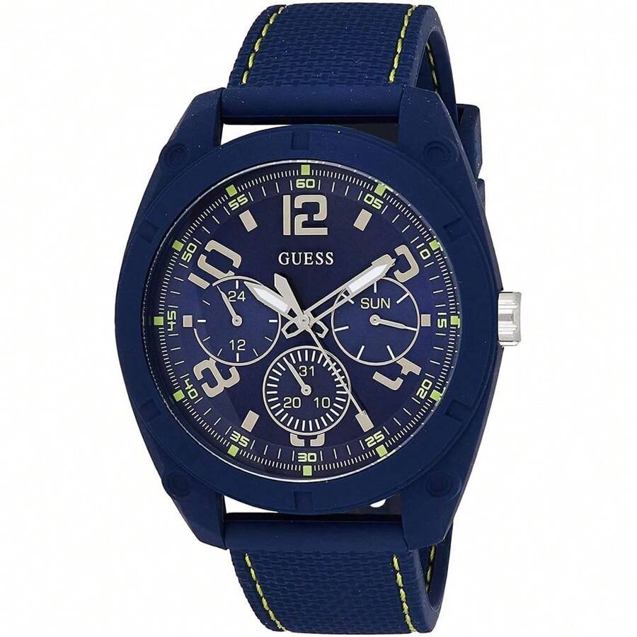 Guess Rubber Men's Watch | SHEIN USA