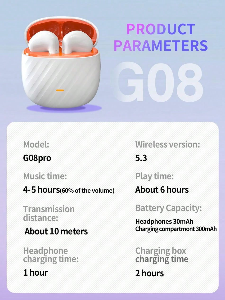 TWS Wireless 5.3 Wireless Headset Sport Headset Stereo, Mobile Hi-Fi ...