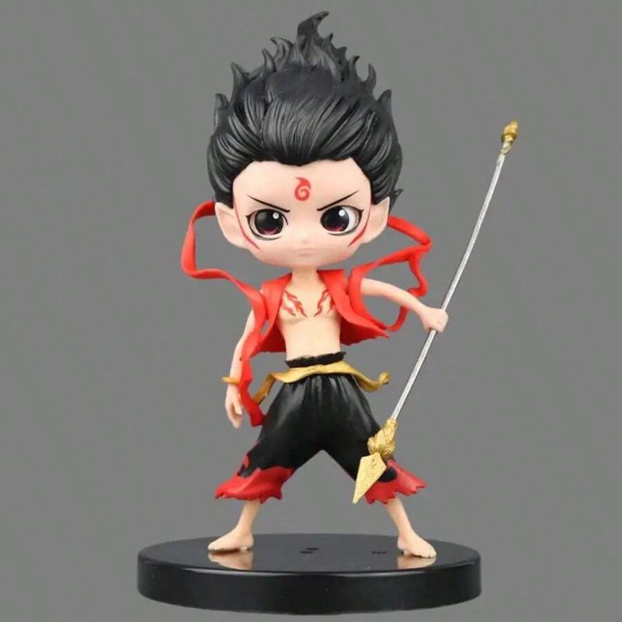 Hot Anime Nezha Birth Of The Demon Ne Zha Aobing Cartoon Action Figures ...