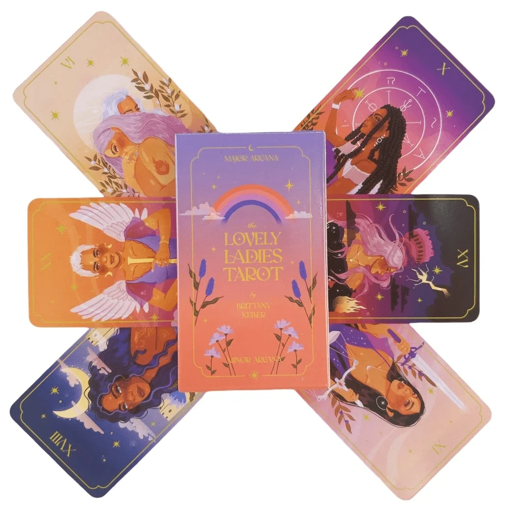 Lovely Ladies Tarot & Oracle Deck - 78-Card Visions Divination Edition ...