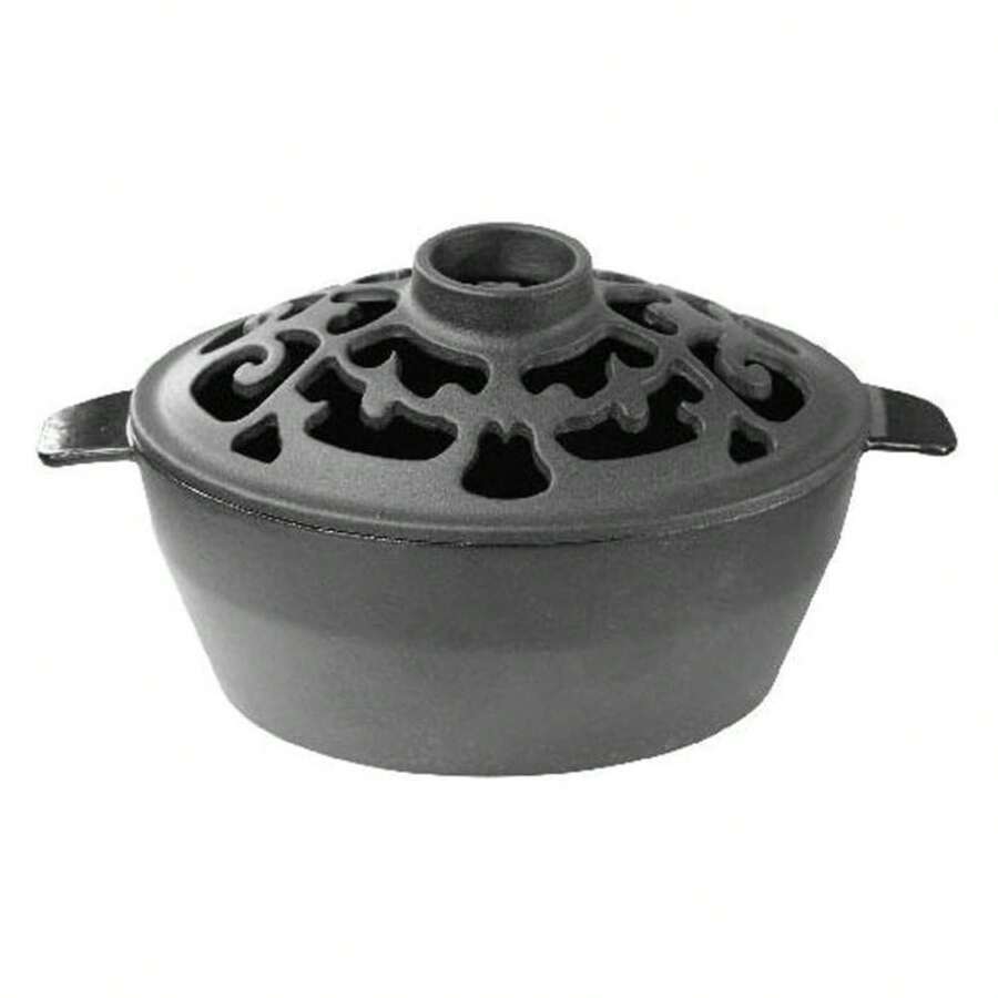 Home Indoor Drative Wood Stove Cast Iron Humidifier 2 Quart Black ...