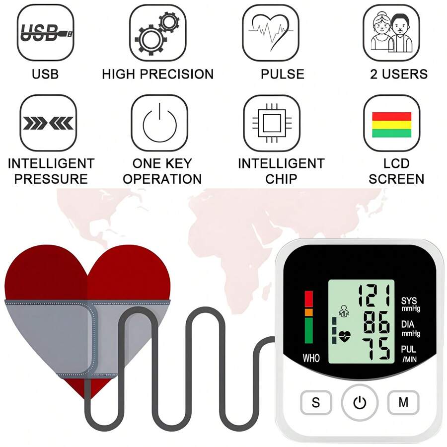 Misuratore di pressione arteriosa portatile con sensore di pressione ...