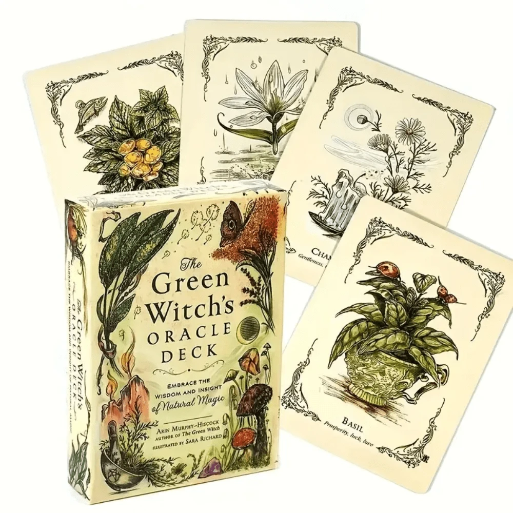 Green Witch Oracle Cards - Embrace The Wisdom And Insight Of Natural ...