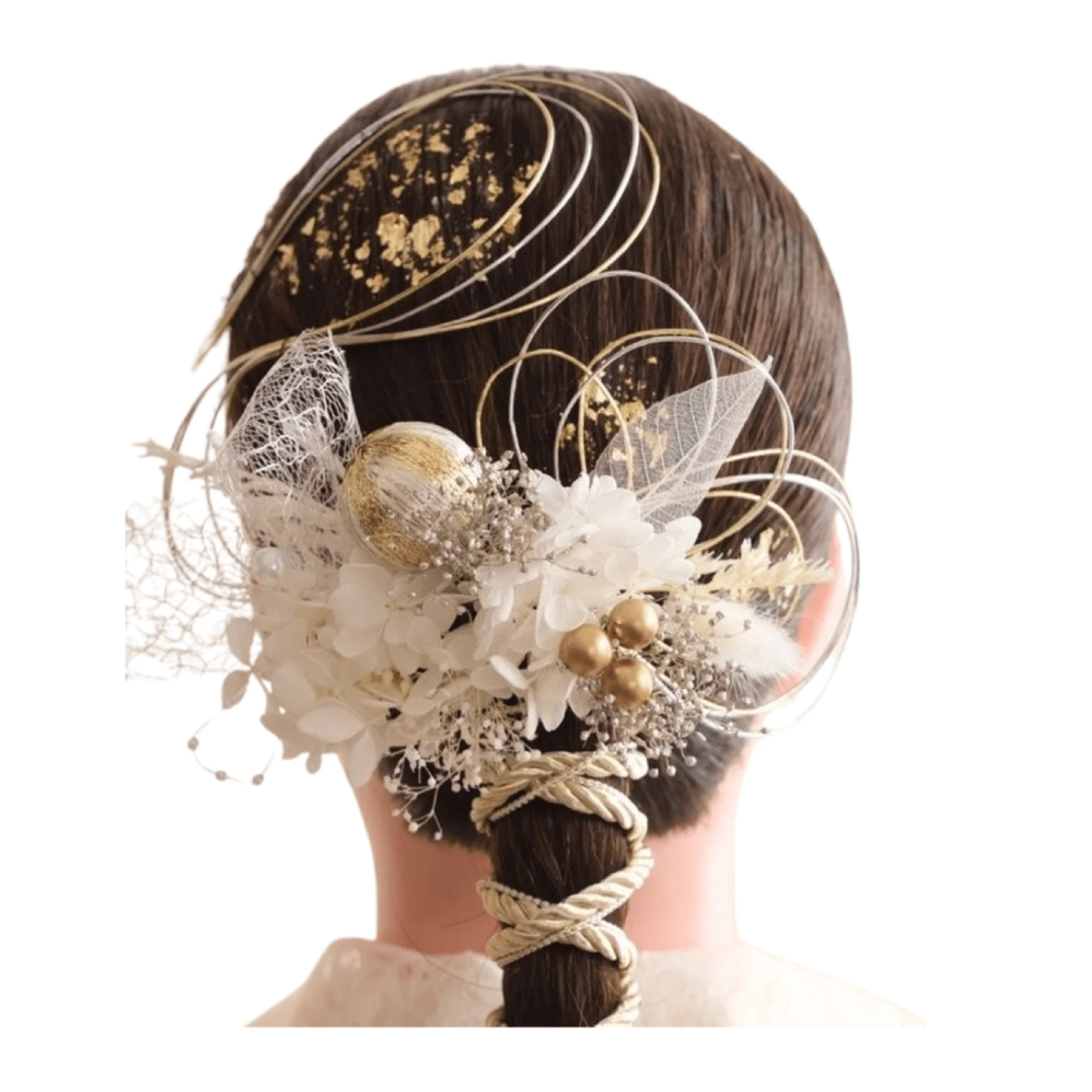 Ornement de cheveux Mizuhiki Ribbon Hakama, vêtement japonais Kimono ...