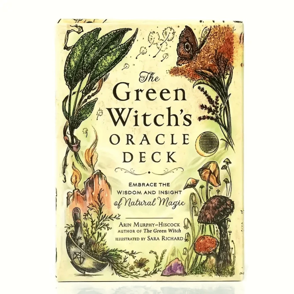 Green Witch Oracle Cards - Embrace The Wisdom And Insight Of Natural ...