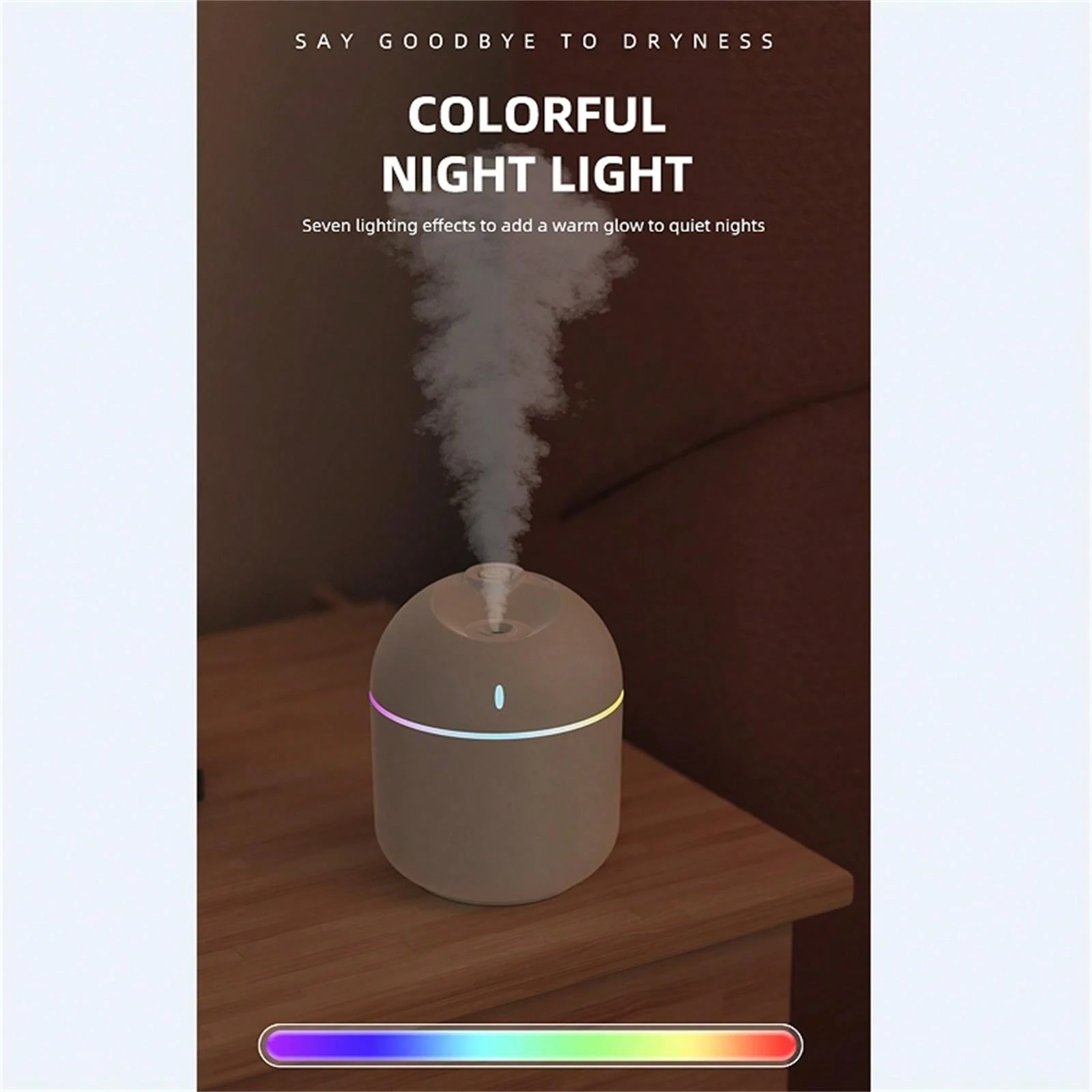 Cocoon Humidifier And Nightlight: Keeps The Room Fresh And Plants ...