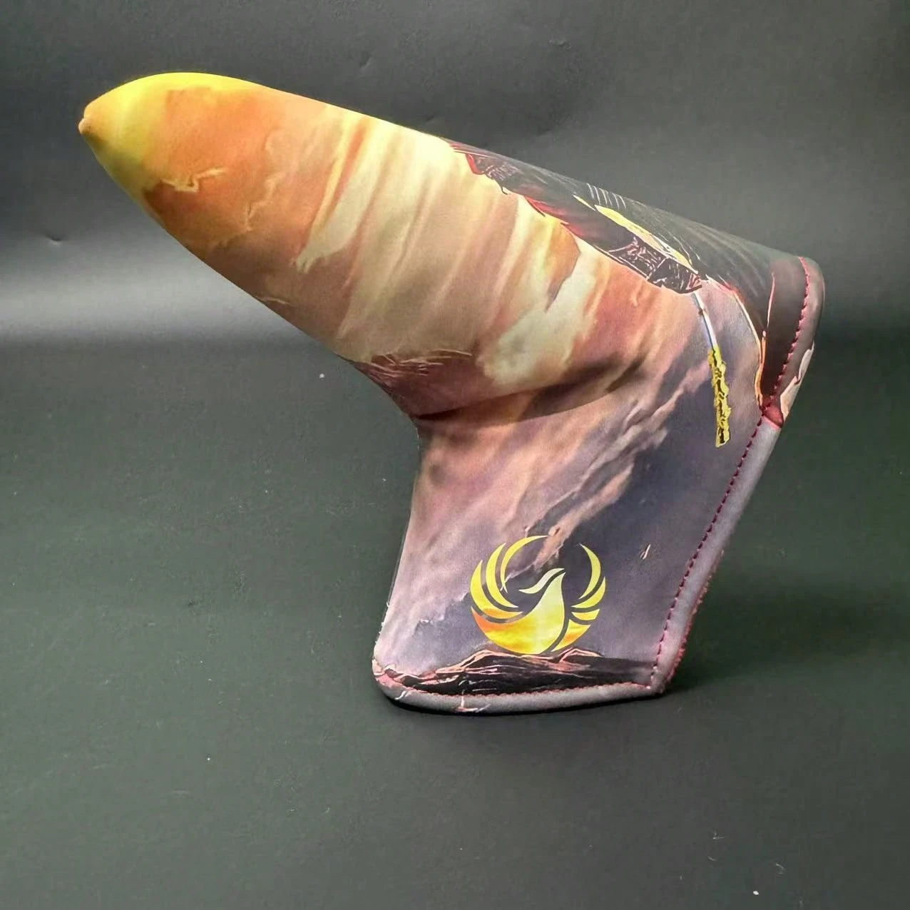 Vermilion Bird Unisex Vermilion Bird & Sun Wukong Design PU Golf Club ...