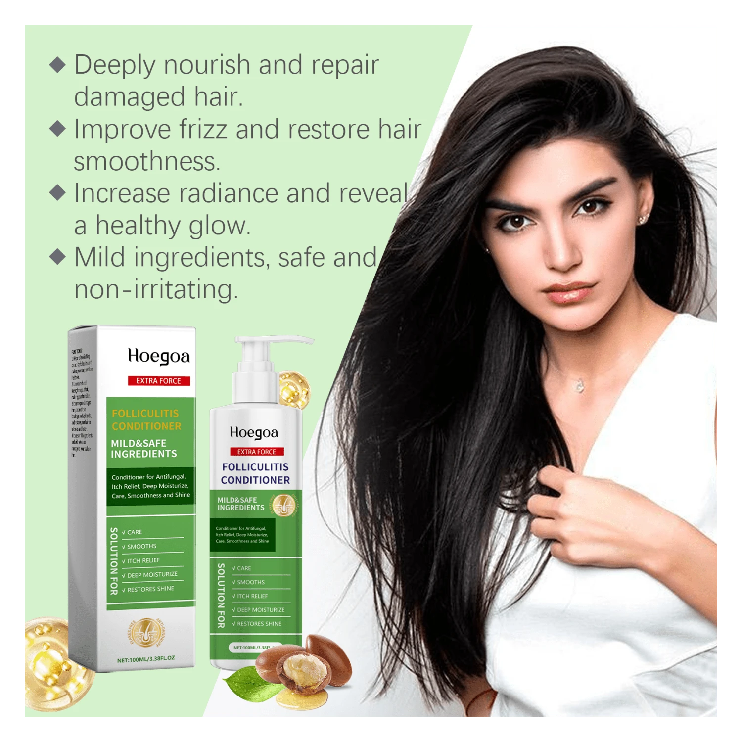 Hoegoa Hair Care Conditioner Scalp Root Care Care Nourishes Hair ...