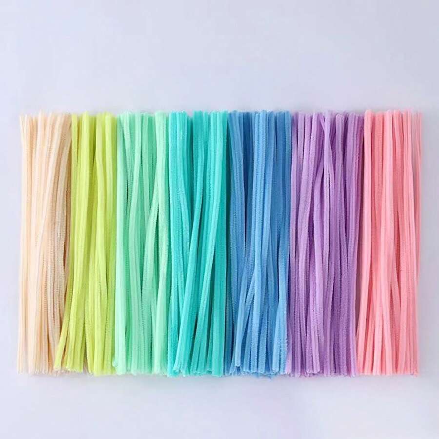 201pcs Macaroon DIY Pipe Cleaner Projects, Colorful Pipe Cleaners With ...