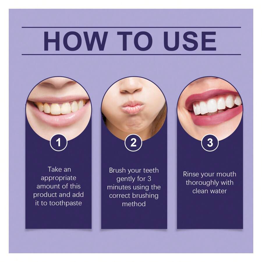 Oralhoe Purple Dental Mouthwash, Gentle Ingredients To Protect Teeth ...