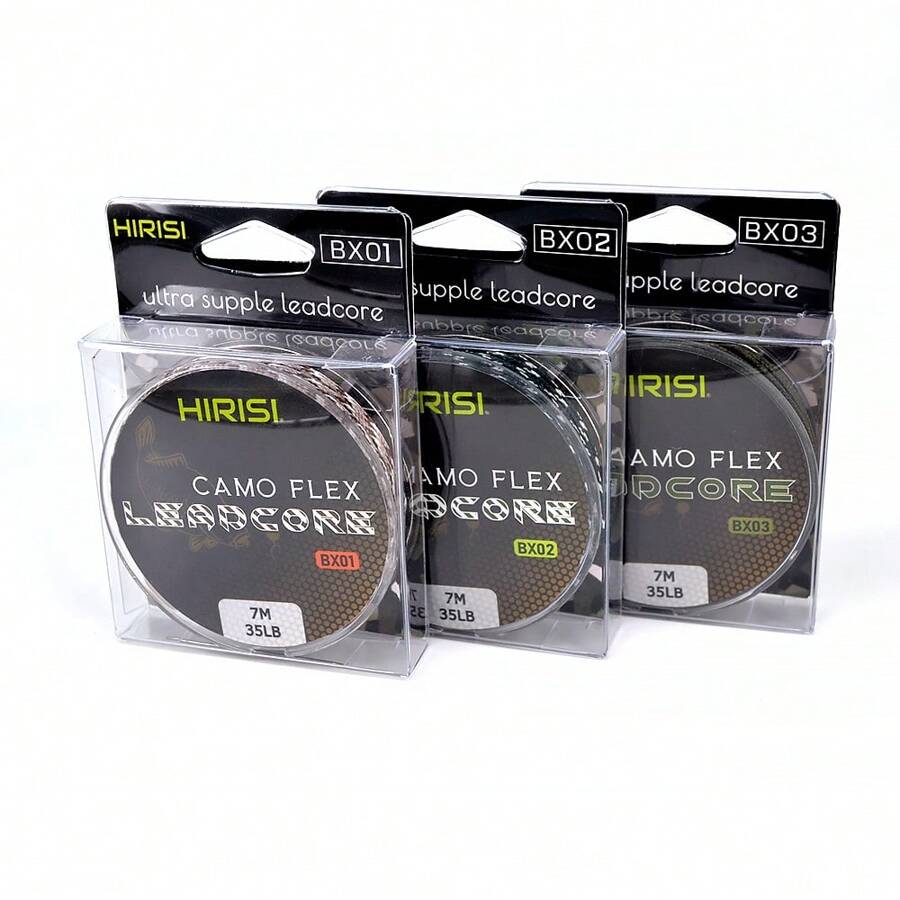 HIRISI Carp Fishing Tackle Line 35LB 7M Make Carp Hair Rigs 3 Color ...